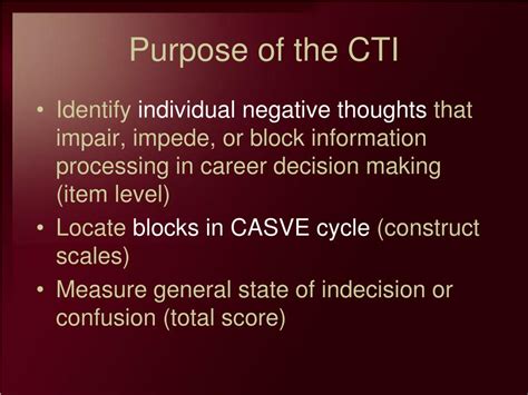 Ppt Applying Cognitive Information Processing Cip Theory To Career Counseling And Services