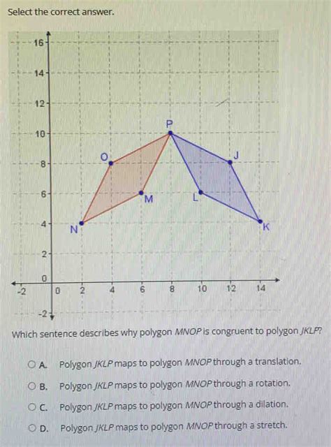 Solved Select The Correct Answer Which Sentence Describes Why Polygon