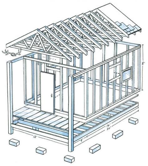 Diy Cabin How To Build A Cabin For Less Than 2 000 Artofit