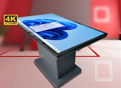 smart interactive touchscreen table