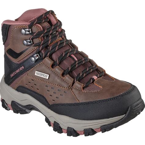 Womens Wide Fit Skechers 158257 Selmen Hiking Boots Skechers Wide