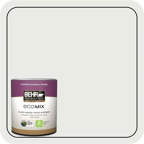 Behr Premium Plus 1 Qt 780e 2 Full Moon Eggshell Enamel Ecomix Plant