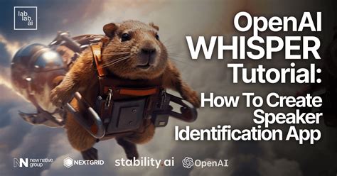 Openai Whisper Tutorial How To Create Speaker Identification App Tutorial