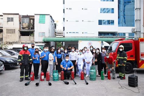 คลินิกการแพทย์แผนจีนหัวเฉียว จัดอบรมดับเพลิงและฝึกซ้อมอพยพหนีไฟ ประจำปี 2565 Thaipr Net