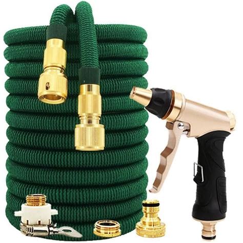 Dévidoir Hose kit 1 1 2 25ft 7 5m Tuyau arrosage télescopique