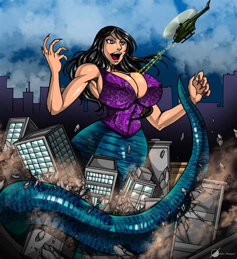 Commission Naga By Osmar Shotgun On Deviantart