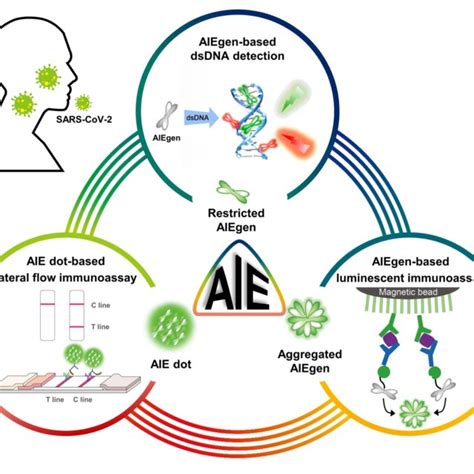 Scheme 1 Schematic Diagram Of Aiegens And Aie Dots As Potential Tools Download Scientific