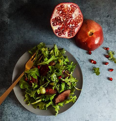 Pomegranate Steak Salad From Persiana Ask The Food Geek
