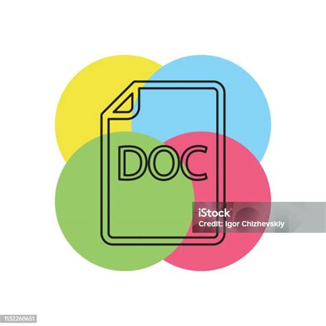 Doc 문서 아이콘 다운로드벡터 파일 형식 0명에 대한 스톡 벡터 아트 및 기타 이미지 0명 라벨 문서 Istock