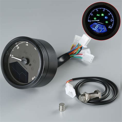 Universel 12000 Rmp Kmh Café Racer Moto Numérique Grandado