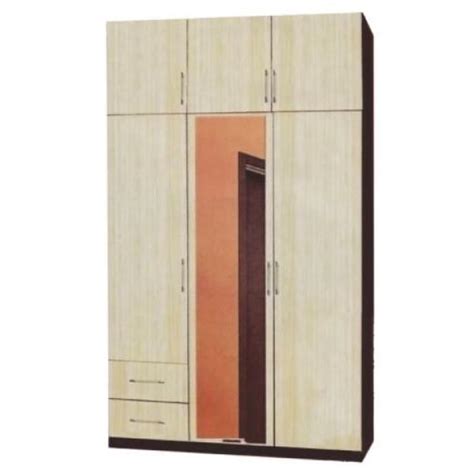 Шкаф 3х створчатый с антресолью с ящиками с зеркалом