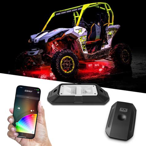Rgb Led Rock Light Kits Smartphone App Controlled From Xkglow