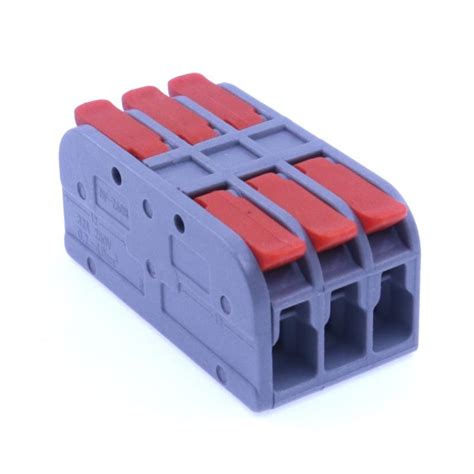 Spring Lever Wire Connectors Spring Lever Connectors 3 Terminal 32a