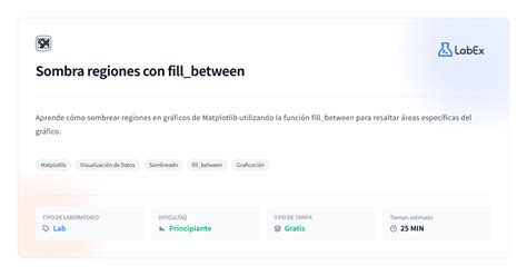 Técnicas De Sombreado En Matplotlib Visualización De Datos Labex