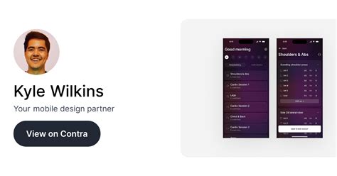 Kyle Wilkins On Contra Your Mobile Design Partner