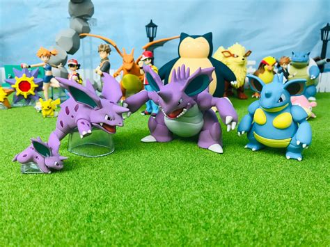 In Stock〗pokemon Scale World Nidoran Nidorino Nidoking 032 033 03