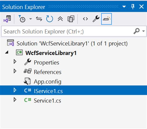 Create A Wcf Service In Net Framework Windows Forms Visual Studio