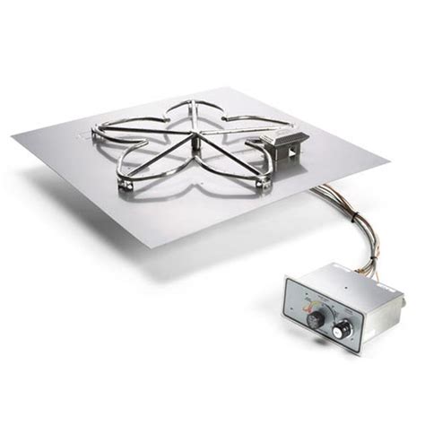 Hpc Fire Square Flat Pan With Push Button And Flame Sensing Technology