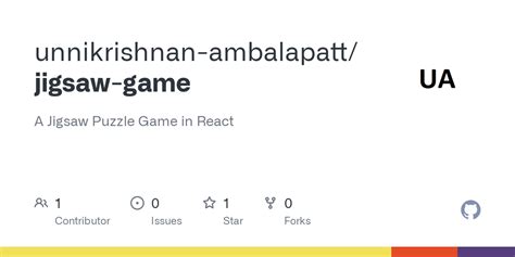 GitHub Unnikrishnan Ambalapatt Jigsaw Game A Jigsaw Puzzle Game In React