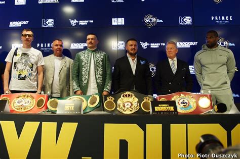 Usyk Vs Dubois Date Start Time And Undercard Info Boxing News 24