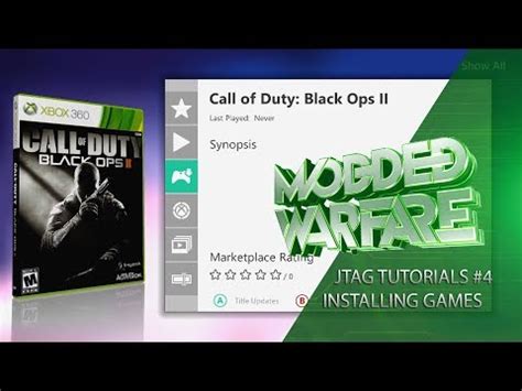 Jtag RGH Tutorials Downloading Installing Games YouTube