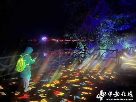 【相约安徽·向春而行】花山世界展示绚烂夜景中安新闻中安新闻客户端中安在线