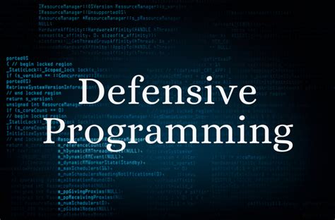 Importance Of Defensive Programming By Mitesh Sevani The Telegraph
