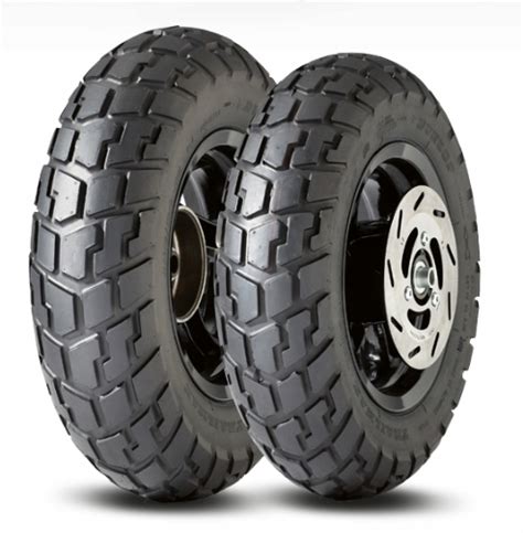 DUNLOP OPONA 130 90 10 TRAILMAX SCOOTER 61J TL TYŁ DOT 02 2024