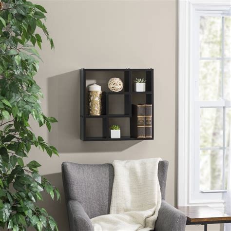 George Oliver 3 Piece Square Cubby Shelf And Reviews Wayfair