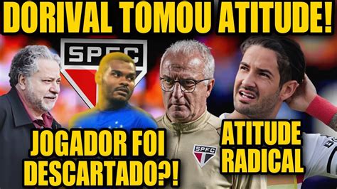 AÍ NÃO VAI TER DESCULPA DORIVAL TOMA ATITUDE RADICAL ALEXANDRE