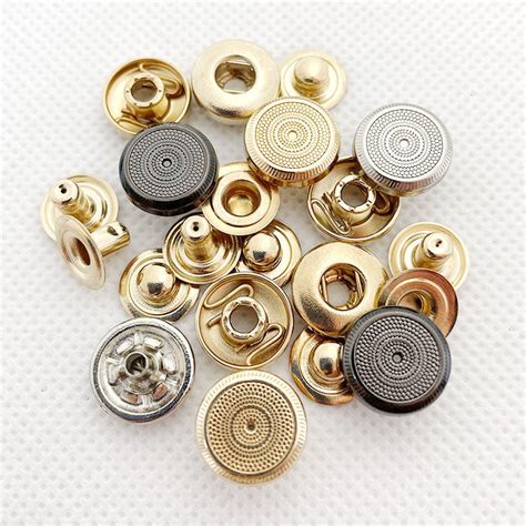 Wholesale Colorful Printed Custom Clothes Metal Snap Button For Jacket