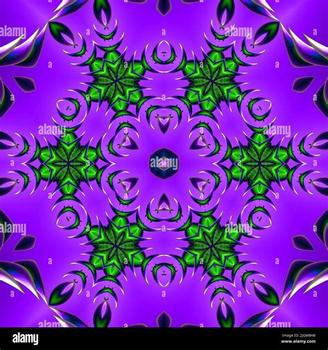 Abstract Computer Generated Fractal Design A Fractal Is A Never Ending