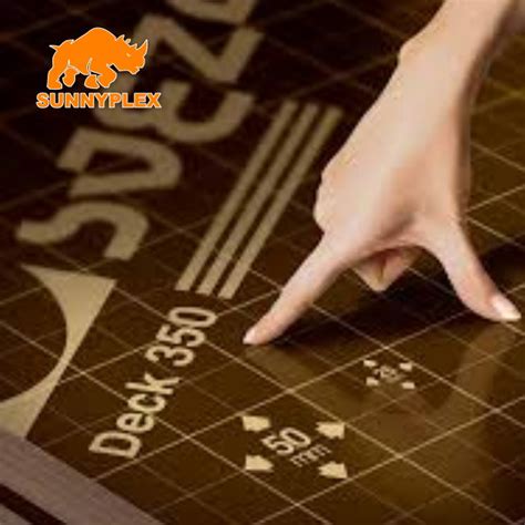 Sveza Deck 350 Formwork Plywood First Class Top Quality China Film