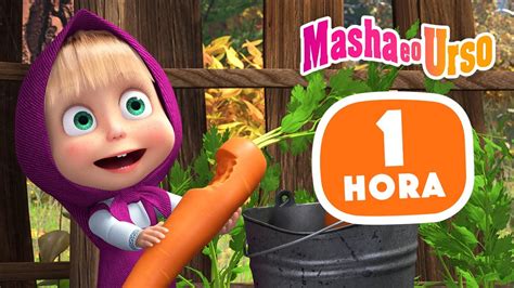 Masha e o Urso Comer ou não comer Compilação hora de desenhos animados YouTube