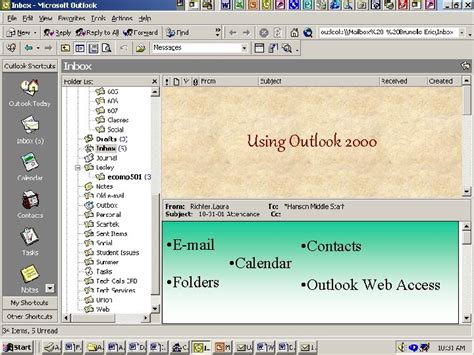 Intro Outlook Show Graphics Of Outlook Using Outlook