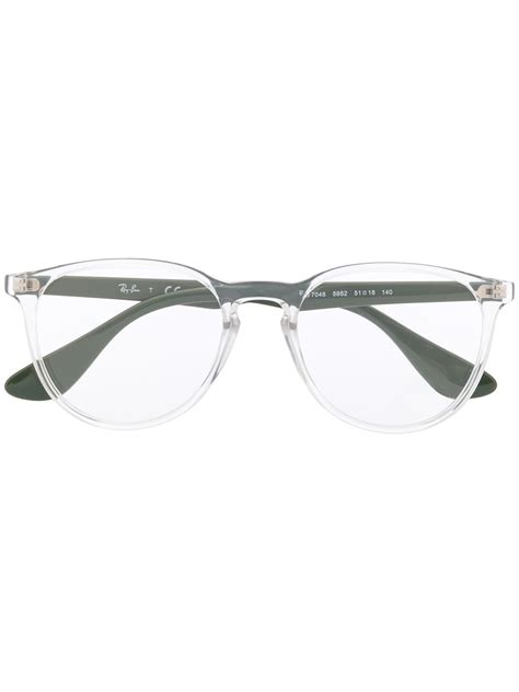 Ray Ban Angular Glasses In 白色 Modesens