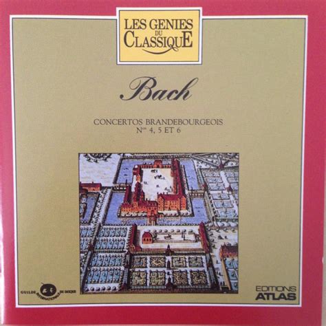Album Concertos Brandebourgeois De Johann Sebastian Bach Sur Cdandlp