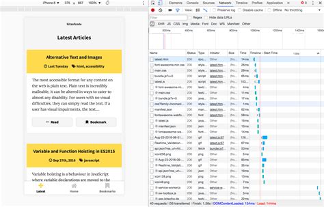 Instant Loading With Indexeddb Building A Pwa Part 2 Bitsofcode