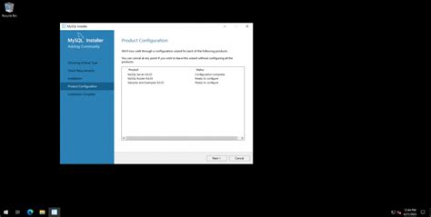 Install Mysql Windows Server
