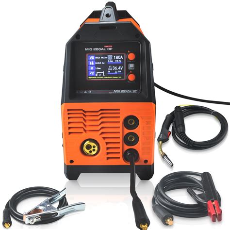 MIG 200AL 6 In 1 220V Inverter Arc Electric Welding Machine MIG MMA
