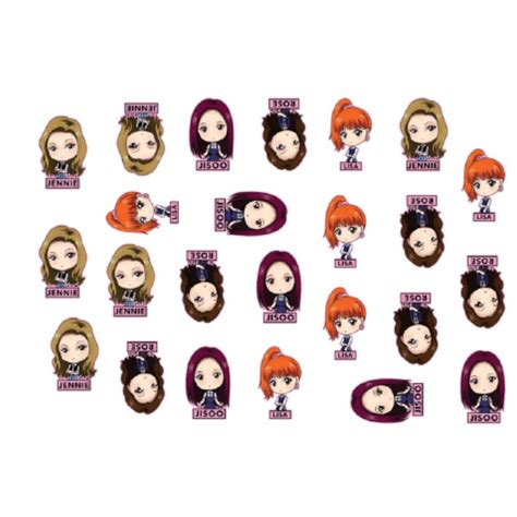 Blackpink Chibi Cake Topper Cupcake Topper Kek Topper Shopee Malaysia