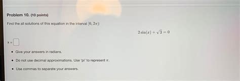 Solved Problem Points Find The All Solutions Of Chegg