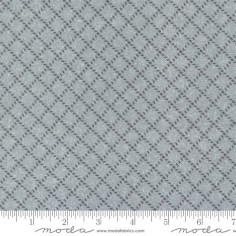 Farmhouse Flannels Iii Diamond Grid Pewter — Fabric Shack