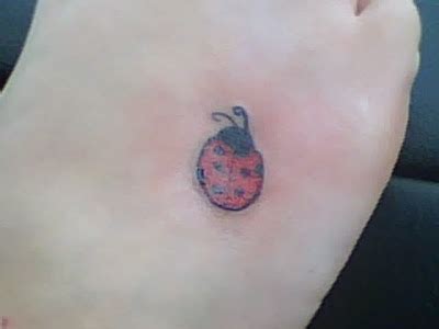 Picture Tattoo Collection Ladybug Foot Tattoos
