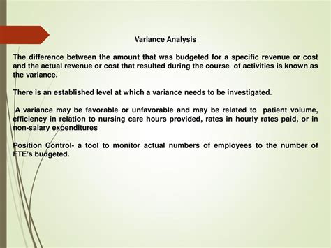 Budget Concepts For Patient Care Ppt Download