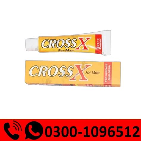 Cross X Delay Cream Price In Pakistan 0300 1096512 Increase Mens Libido