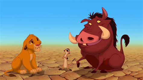 Simba First Meets Timon And Pumbaa Timon And Pumbaa Funny Memes