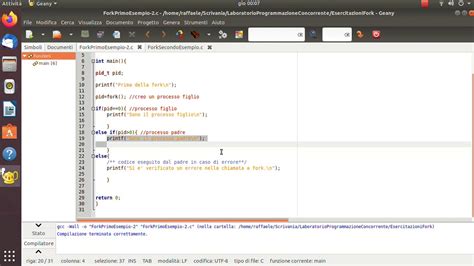 Fork In C Introduzione Parte YouTube