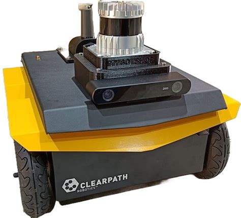 Autonomous Navigation Platform Jackal Ouster Zed2i Mybotshop