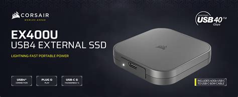 Corsair Ex U Tb Usb Portable External Type C Ssd Up Desertcart Kuwait